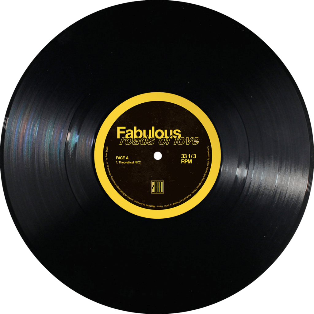 Fabulous Roads Of Love Ep Cover In The Pool Studio